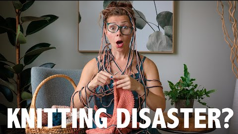 3 Knitting Disasters Every Beginner Knitter Should Avoid!! EEK! (And ...