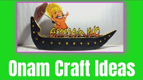 Onam Craft | Cardboard Craft | Amazing Shelf Craft Ideas