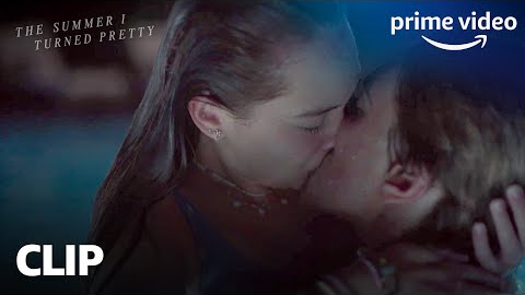 Belly and Jeremiah Kiss in the Pool | The Summer I Turned Pretty | Prime Video