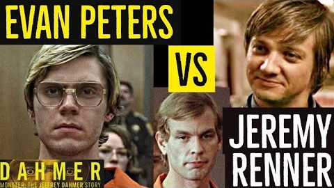 Dahmer EVAN PETERS vs JEREMY RENNER Scene Mashup Comparison (Netflix ...