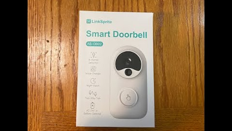 How to Install and Use LinkSprite Video Doorbell Camera