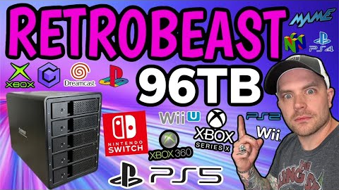 RetroBeast 96TB Emulation Gaming Build By @KrisCoolmod Is MASSIVE! THIS ...