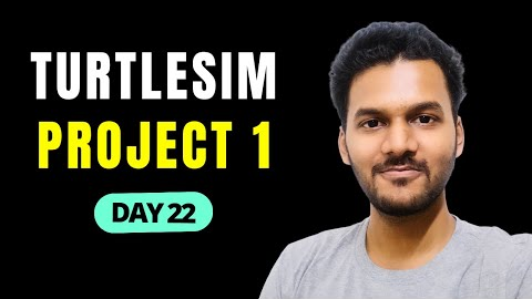 ROS2 Project : Turtlesim and Python | ros2 tutorial for beginners | robotics engineering