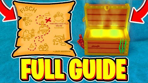 *FULL GUIDE* How To GET & USE TREASURE MAPS In Fisch! Roblox