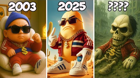 Evolution of Gangster Footera Criminalera - Italian Brainrot